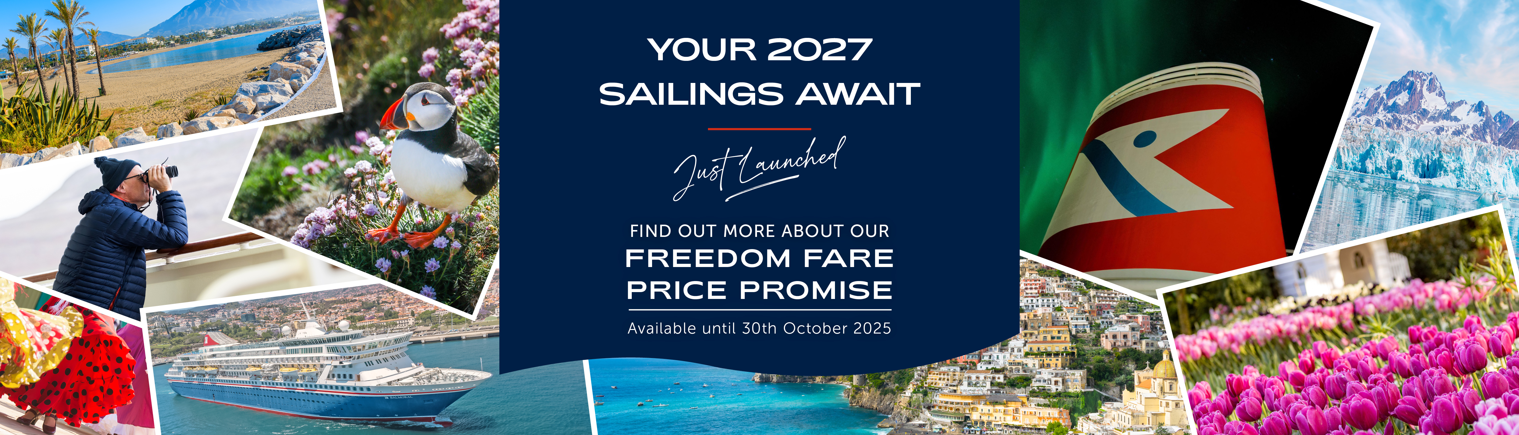 2027 Cruises | Explore our cruises from the UK